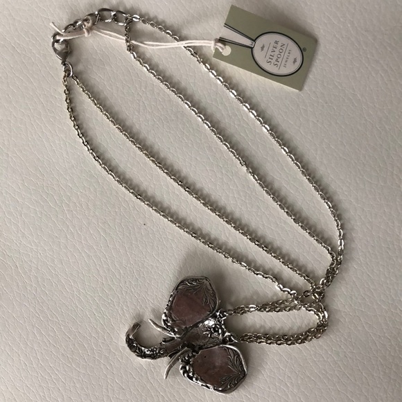 silver spoon jewelry | Jewelry | Silver Spoon Elephant Necklace | Poshmark